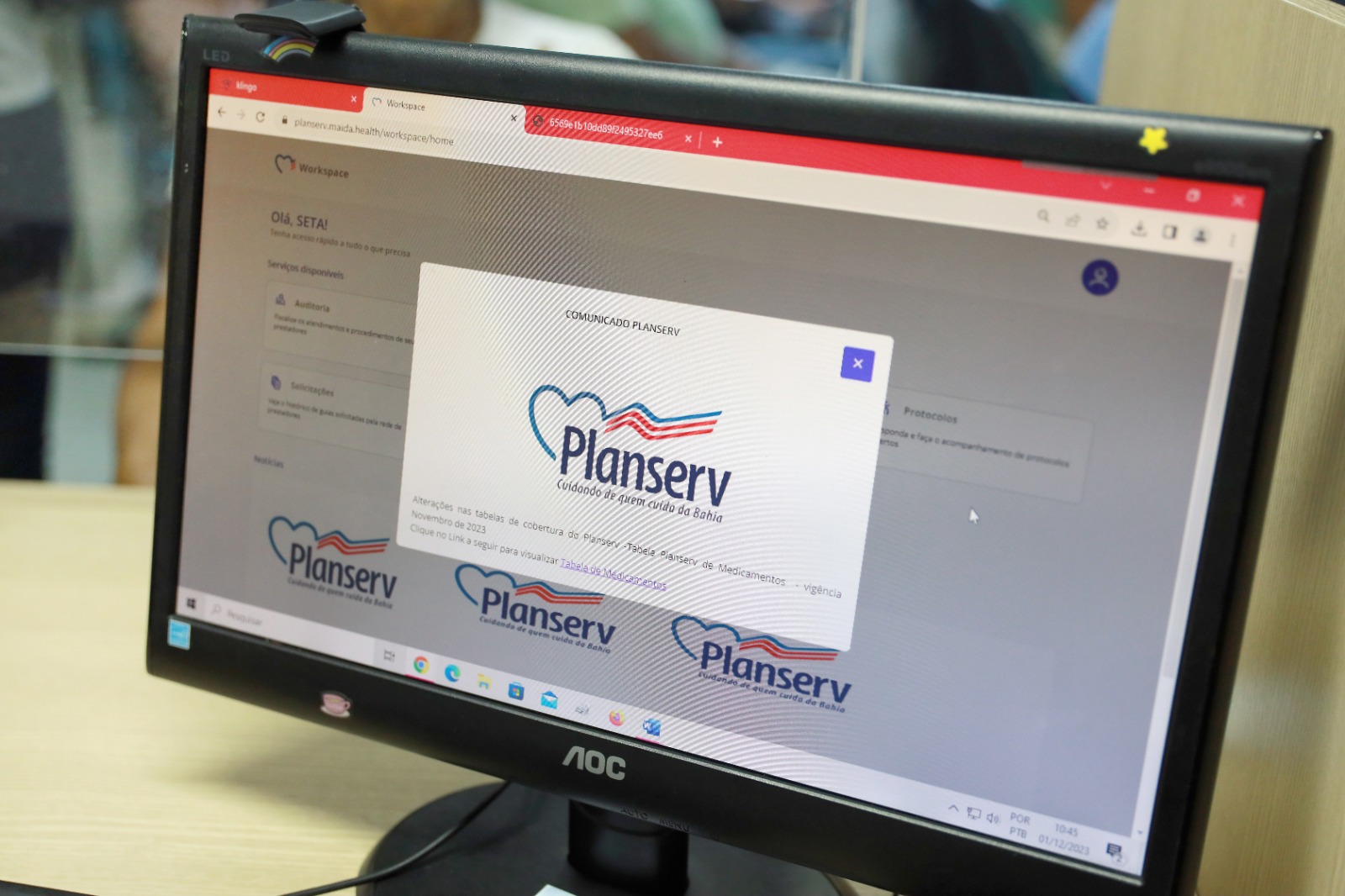 Planserv inicia implantação de biometria facial para atendimento de ...